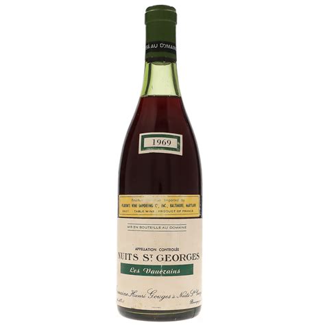 1969 Domaine Henri Gouges Nuits Saint Georges Premier Cru Les Vaucra