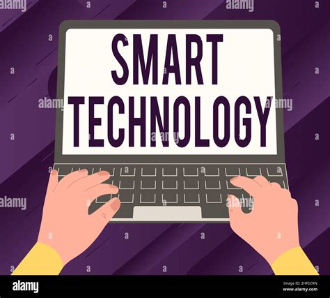 Handwriting Text Smart Technology Conceptual Photo Gadgets Or Device