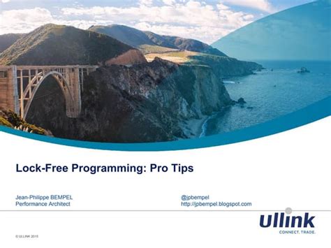 Lock Free Programming Pro Tips Pdf