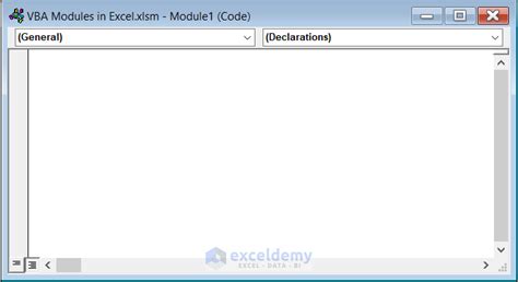 How To Use Vba Modules In Excel 8 Simple Methods Exceldemy