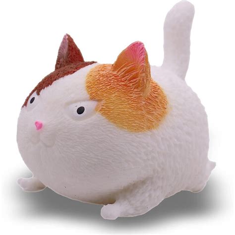 Decompression Squeeze Cat Shaped Stress Ball Fun And Cute Cat Shaped