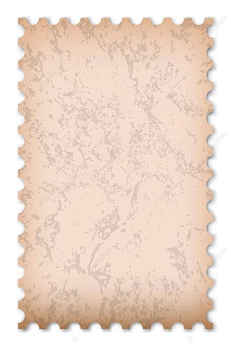 Grunge And Clean Postage Stamp Templates With Borders And Shadow Vector