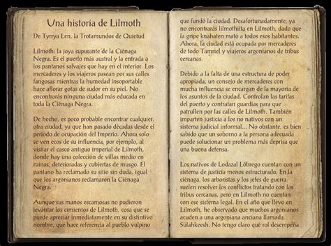 Una Historia De Lilmoth Elder Scrolls Fandom