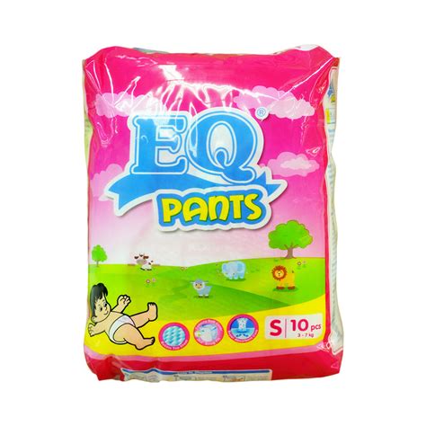 Eq Pants Diaper Budget Pack Small 10s