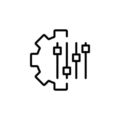 Premium Vector Mass Customization Icon