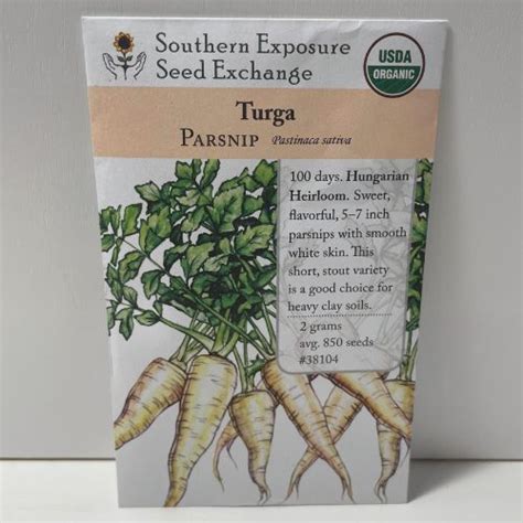 Turga Parsnip Organic Firefly Farm And Mercantile