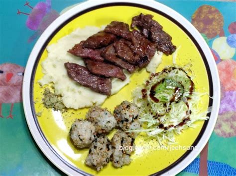 매시드포테이토고기와 함께 먹는 으깬감자요리손님초대요리