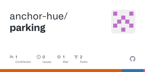 GitHub Anchor Hue Parking