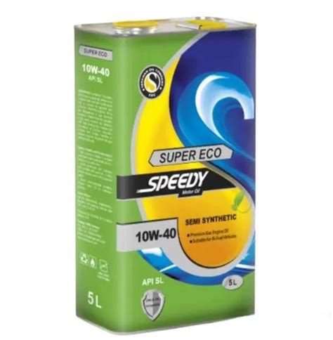 قیمت و خرید روغن موتور اسپیدی مدل سوپر اکو 10w40 Sl حجم 5 لیتر