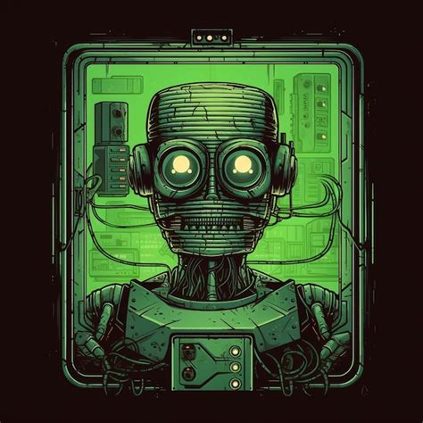 Premium Photo Depiction Of Robot Ai