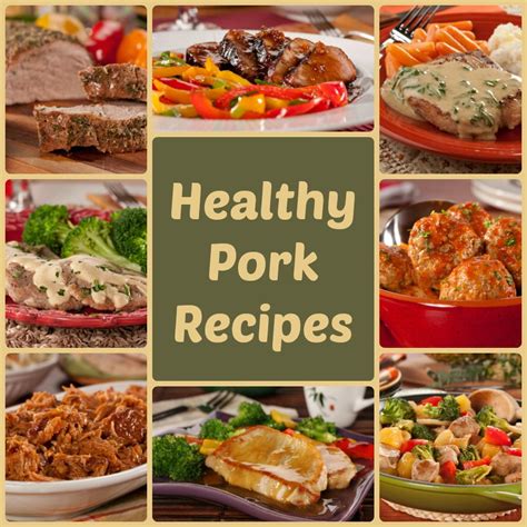 Pork Loin Pork Chops And Pulled Pork 8 Healthy Pork Recipes