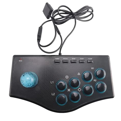 Retro Arcade Game Rocker Controller Joystick Usb Para Ps2 Ps3 Pc Android Smart Tv Built In 