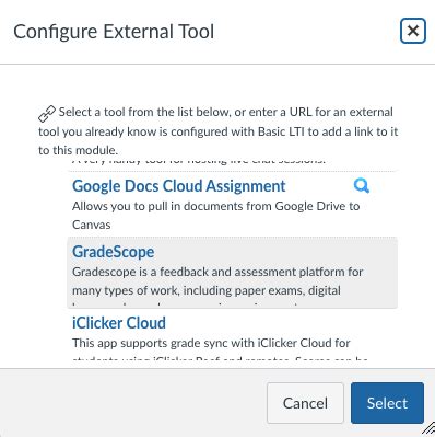 GradeScope Educational Technology Tools