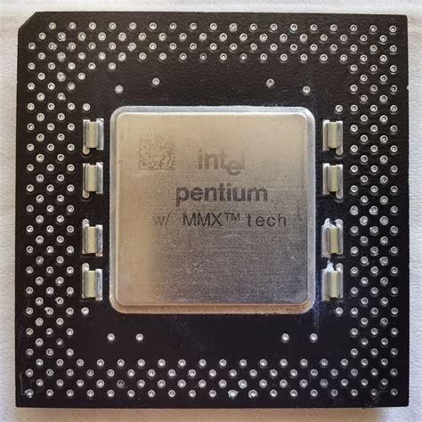 Intel Pentium Mmx Processor Cpu Honux S Cpu Museum