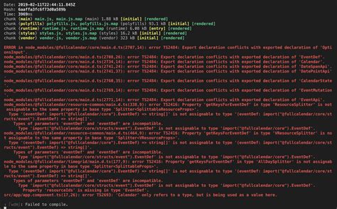 Cannot Get Fullcalendar V4 To Work With Angular And The Angular Cli