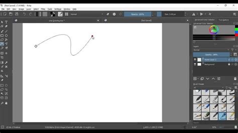 Bezier Curve Tool Krita Krita It Works Curve