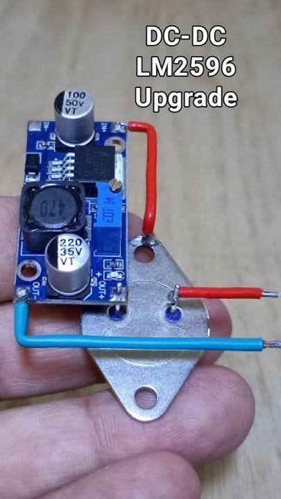 Upgrading Lm2596 Buck Converter Electronic Circuit Design