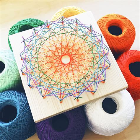 Spirograph String Art — Sunshine Craft Co