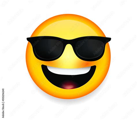 Sunglasses Emoji Smile At Evelyn Bromley Blog