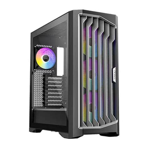 Antec 安鈦克 Performance 1 Atx Case 黑色black玻璃側板附送4把rgb風扇