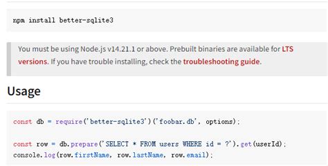 Nodejs 开卷（四，node原生支持sqlite了） 知乎