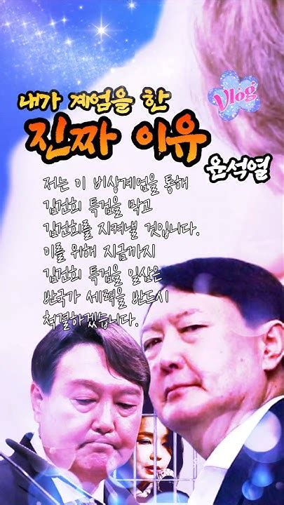 내가 계엄을 한 진짜 이유 윤석열 1 김건희 계엄 Youtube