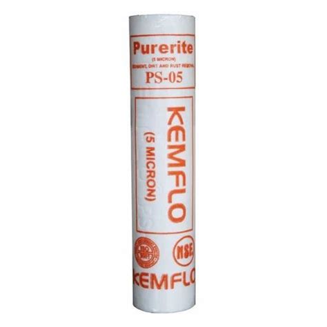 Kemflo 5 Micron Ps 05 Spun Sediment Filter At ₹ 20piece Spun Filter