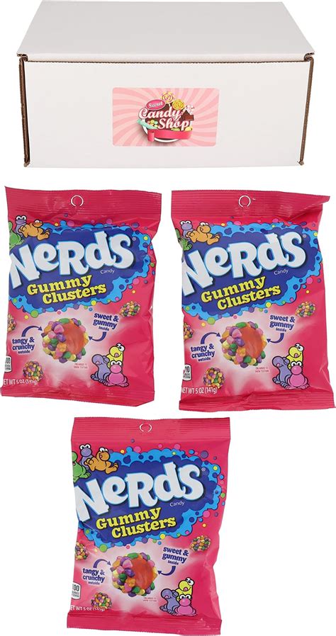 Amazon Com Nerds Gummy Clusters Oz PACK OF Grocery Gourmet