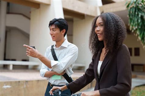 Collaboration And Sustainability Awareness A Young Couple Discusses