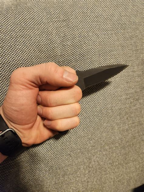 Nkd Shivworks Push Dagger Single Edge Sheath Is Amazing Rknives