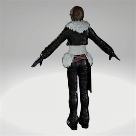 Dissidia Nt Squall Leonhart 3d Model By Breakaway