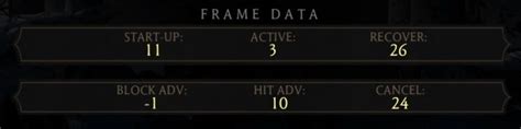 How To Read Frame Data In Fighting Games Gamer Journalist