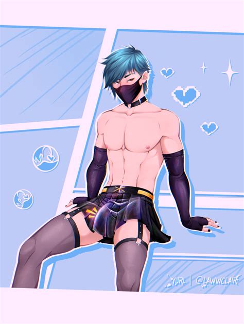 Rule 34 Aphelios Blush Bulge Bulge Through Clothing Garter Straps Gloves Heartsteel Aphelios