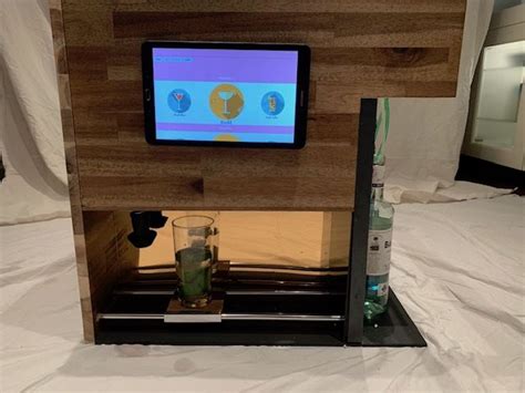 This Drink Machine Pours Slices And Dispenses Mint Arduino Blog
