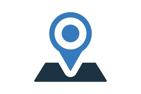 Gps Navigation Pin Icon Graphic By Dhimubs S Creative Fabrica