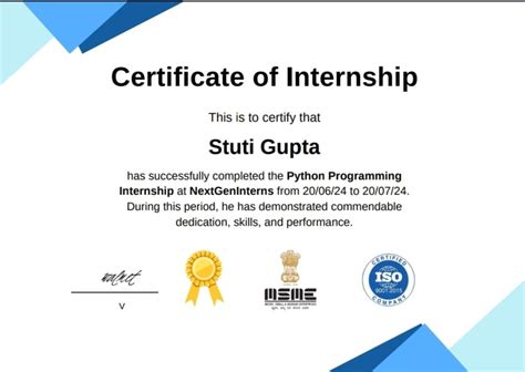 Nextgeninterns Programming Pythondeveloper Internship