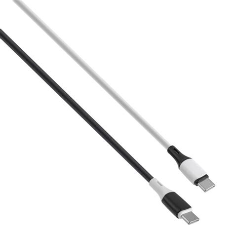 Premium Photo Cable With Typec Connector On White Background