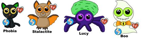 Beanie Boos 2 0 Halloween Beanies By Jjmonsterj On Deviantart