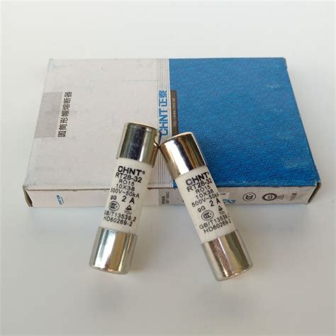 【world Supermarket 2021】10pcs Lot Chint Rt28 32 Ro15 Rt14 20 Fuse Link 10x38 Fusible Core