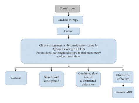 Algorithm Of Constipation And Obstructed Defecation Management