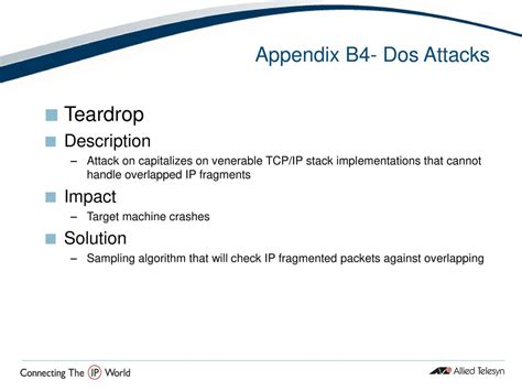At 8500 L2 Switches And Network Security Ppt Download