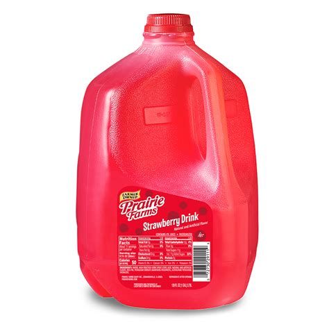 Strawberry Drink Prairie Farms Dairy Inc