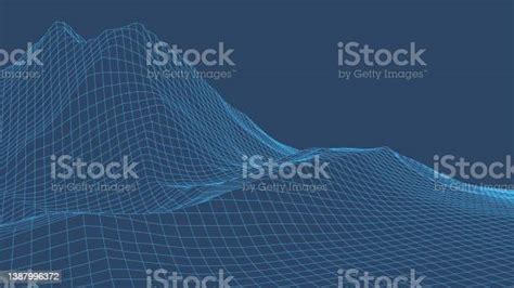 와이어프레임 가로 배경 어두운 배경에 대한 자세한 선입니다 벡터 그림입니다 산에 대한 스톡 벡터 아트 및 기타 이미지 산 웹사이트 와이어프레임 0명 Istock