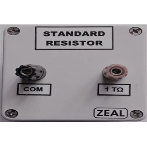 Std Resistor Tera Ohm At Best Price In Pune By Zeal Manufacturing And