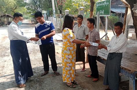 ၇၇ နှစ်မြောက် တပ်မတော်နေ့အထိမ်းအမှတ် သတင်းစကား လက်ကမ်းစာစောင်များဖြန့်ဝေ Information And