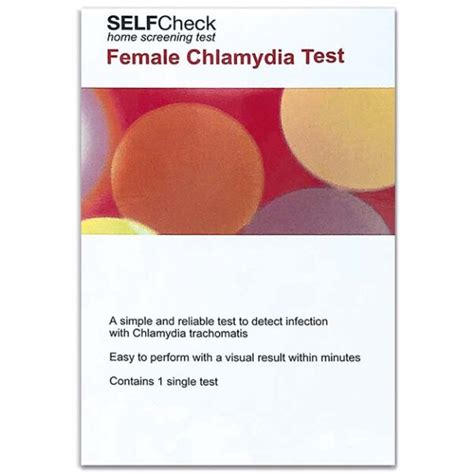 Selfcheck Female Chlamydia Test Travel Vaccination Clinic