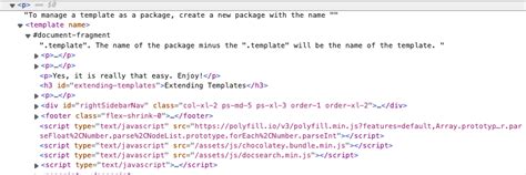 The Guide For Creating Templates Ends Abruptly · Issue 524 · Chocolateydocs · Github