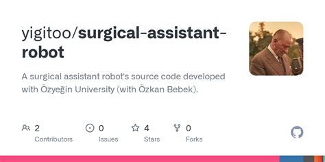 Github Yigitoo Surgical Assistant Robot A Surgical Assistant Robots