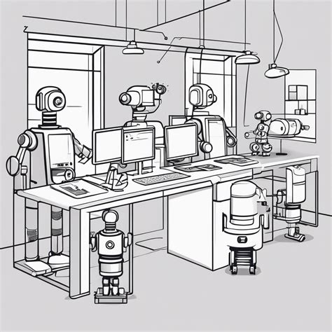 Robot Lab Exploration Stable Diffusion Online