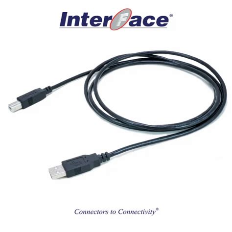 Interface Usb 2 0 A Male To Usb 2 0 B Male 2 Meter S Black At Best Price In Bengaluru